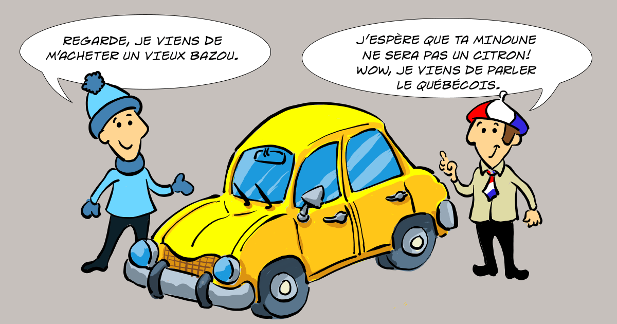 Que veux dire le mot bazou au Québec